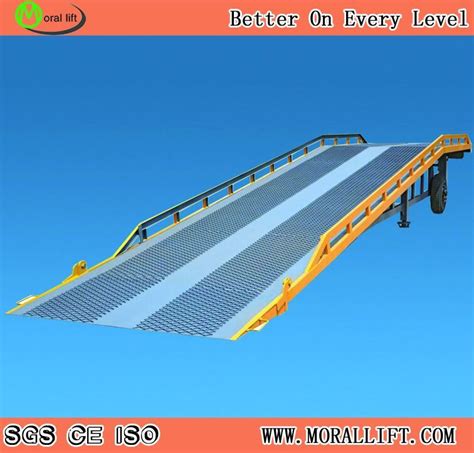 6 Ton Mobile Container Loading Dock Ramp YDCQ Loading Ramp And Loading Dock Ramp