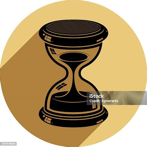 고풍스럽다 간단한 3d 모래시계 시간 관리 비즈니스 아이콘크기 0명에 대한 스톡 벡터 아트 및 기타 이미지 0명 3차원 형태 개념 Istock