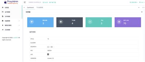 GitHub snail proxy admin cluster Cluster web console of snail goproxy proxyadmin集群版
