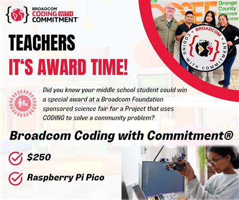 Broadcom Foundation On Linkedin Educators Coding Sciencefair