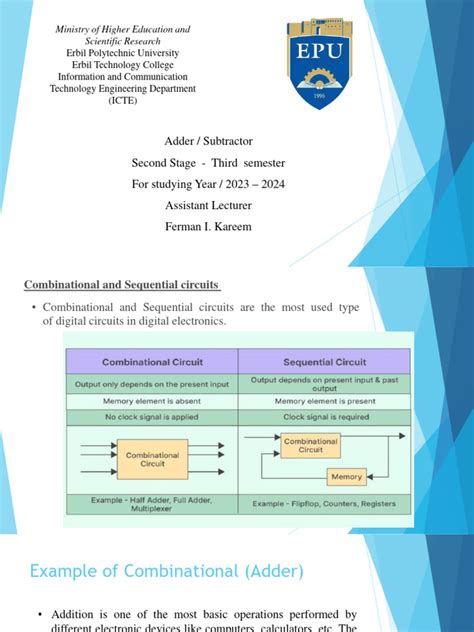 10 Adder Subtractor Pdf Subtraction Logic Gate