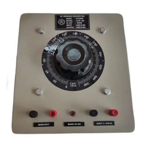 Variable AC Power Source At Piece Power Source In Chennai ID