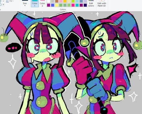 Pomni Tadc Fanart