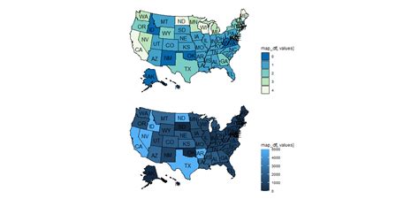 R Why Value Direction In Usmap With Ggplot Are Different For Factors