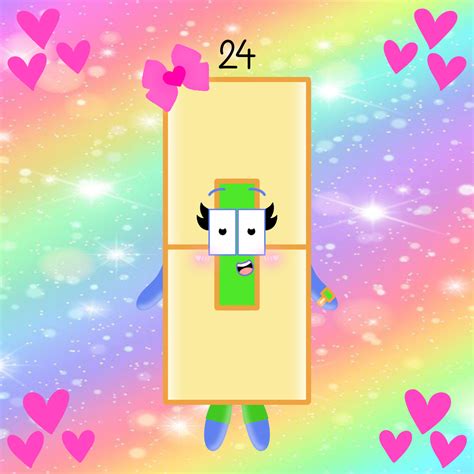 Numberblock 24 With Rainbows Fandom