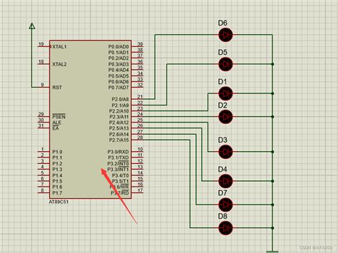 Keil4与proteus联合仿真实现流水灯实验andandstm32实现通过寄存器实现流水灯keil和proteus联合仿真 Csdn博客