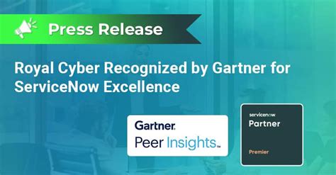 Royal Cyber Honored With Gartner Servicenow Recognition