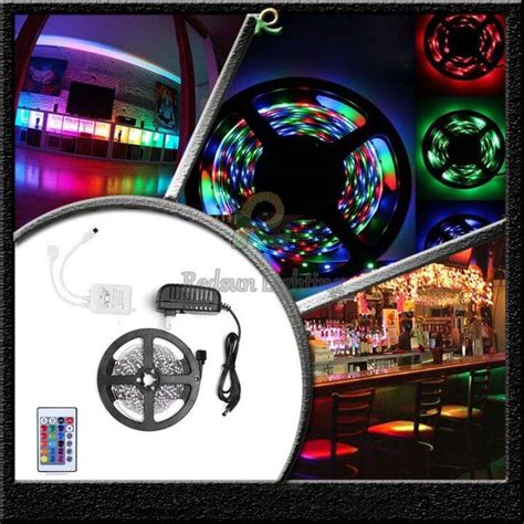 Lampu Led Strip Rgb Led Ip Mata Besar Lampu Roll Led Strip Rgb Set Adaptor Remote Rgb