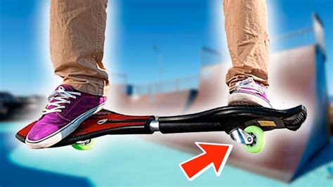 Двухколесный скейт как кататься Youtube