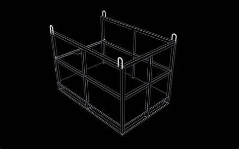 가스 실린더 및 팔레트 3d 모델 6 Max Mat Free3d