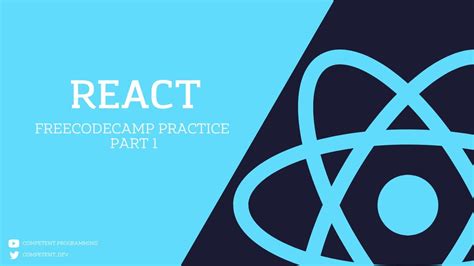 React Learning And Practicing React On Freecodecamp Youtube