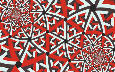 Wallpaper Illustration Abstract Red Symmetry Fractal Pattern Circle Art Shape Design
