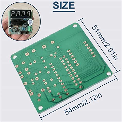 4 Bits Digital Electronic Clock Diy Kits Mcu Digital Clock Pcb Soldering Practice