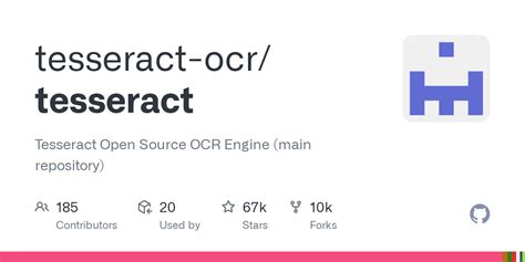 40 Docker Containers · Tesseract Ocrtesseract Wiki · Github