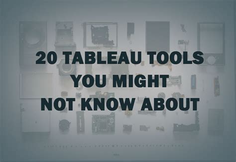 20 Tableau Tools You Might Not Know About New Prediction