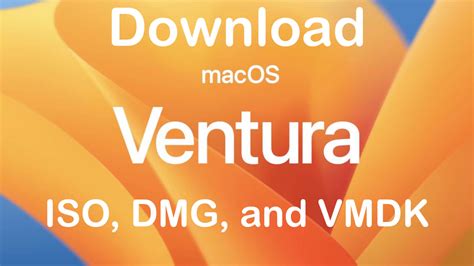 Download Macos Ventura Iso Dmg And Vmdk Latest Version
