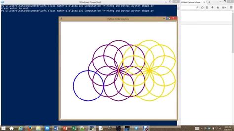 Python Random Shapes Project Youtube