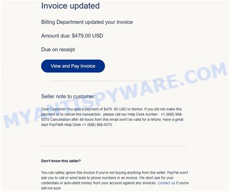 My Info Was Used For Targeted Phishing Paypal Invoice 52 Off