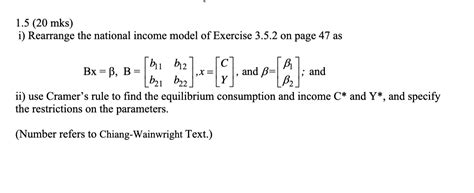2 3 Use The Elementary Row Operations To Find B−1 For