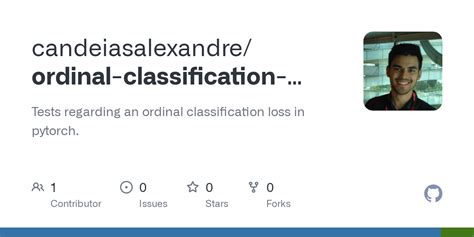 Github Candeiasalexandre Ordinal Classification Loss Tests Regarding