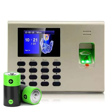 K USB TCP IP RFID Card Fingerprint Recognition Time Attendance Machine Time Clcok Time