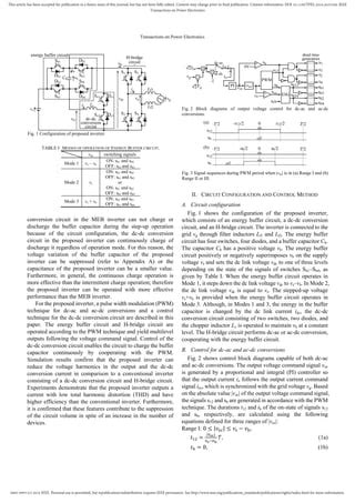 Single Phase Inverter With Energy Buffer And DC DC Conversion Circuits PDF