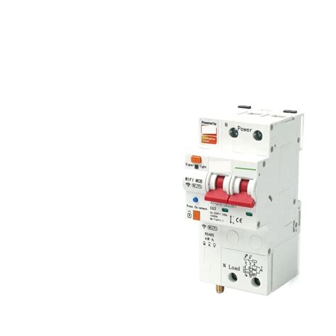 Buy Smart Energy Meter 2p Single Phase Rcbo Wifi Smart Energy Meter Kwh Metering Monitoring