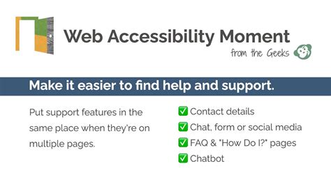 How To Make Websites Easier To Find Help And Support