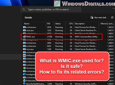 What Is Wmic Exe Is It Malware And How To Fix Its Errors