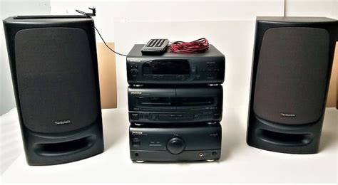 Technics SC HD505 Stereo HiFi System With Remote Reverb