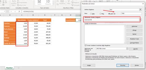 Solver no Excel Aprenda usar de forma prática Ninja do Excel