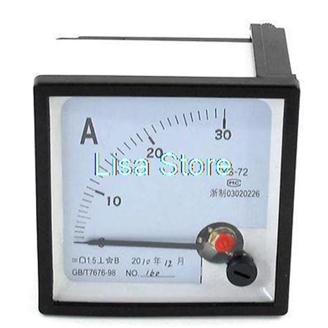 Ac A Current Amperemeter Analog Panel Meter Ammeter In Tool Parts My XXX Hot Girl