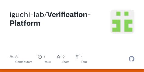 github iguchi lab verification platform