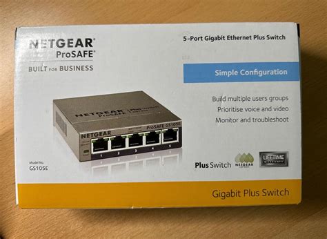 Switch Netgear Prosafe Gs E Kaufen Auf Ricardo