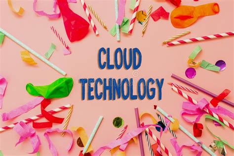 Handwriting Text Cloud Technology Conceptual Photo On Demand Availability Of Computer System