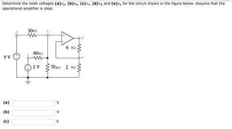 Solved Determine The Node Voltages Ava Bvb Cvc