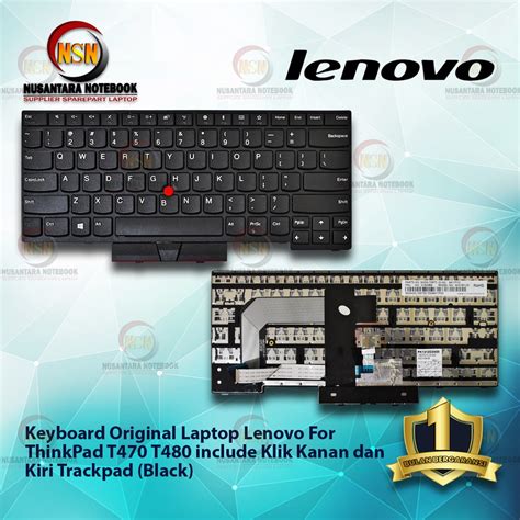 Jual Keyboard Laptop Lenovo Thinkpad T470 T480 Include Klik Kanan Dan Kiri Trackpad Hitam Jual Keyboard Laptop Lenovo Thinkpad T470 T480 Include Klik Kanan Dan Kiri Trackpad Hitam