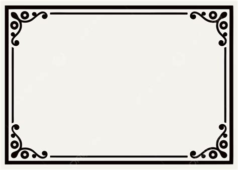 간단한 선조로 만든 빈티지 장식 프레임 포도 수확 복고풍 테두리 우아한 디자인 배경 일러스트 및 사진 무료 다운로드 Pngtree