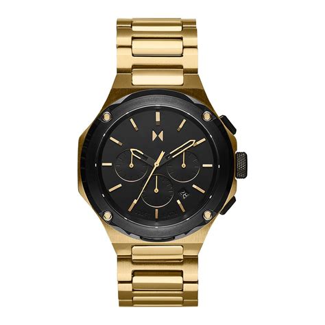 Mvmt Raptor Man Watch Goldblack 46mm Sunlab Malta