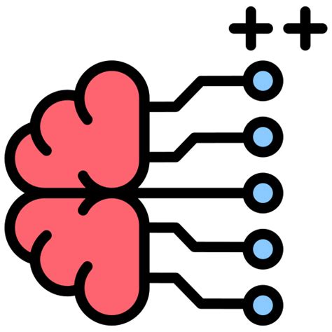 reinforcement learning free technology icons