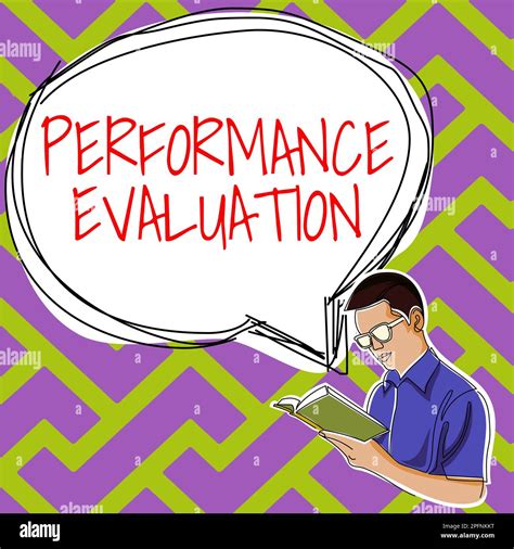 Writing Displaying Text Performance Evaluation Word Written On The