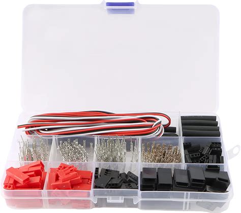 Amazon Com GDOOL PCS Servo Connector Kits Servo Plug Male Female Crimp Pin Cable Kit For JST