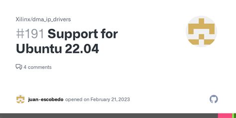 Support For Ubuntu Issue Xilinx Dma Ip Drivers GitHub