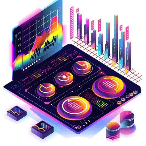 Premium Vector Data Analytics Vector Illustrationanalyzing