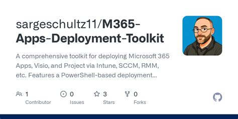 Github Sargeschultz11m365 Apps Deployment Toolkit A Comprehensive