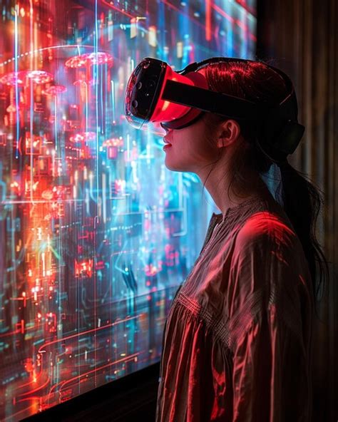 User Experiencing Arenhanced Theater Wallpaper Premium Ai Generated Image