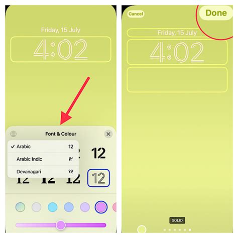 How To Change Clock Style On IPhone Lock Screen In IOS