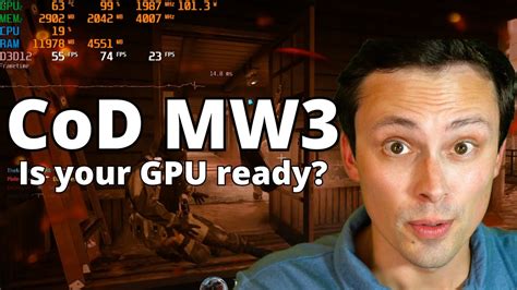 CoD MW Is Your GPU Ready GPU Performance Test And System Requirements YouTube