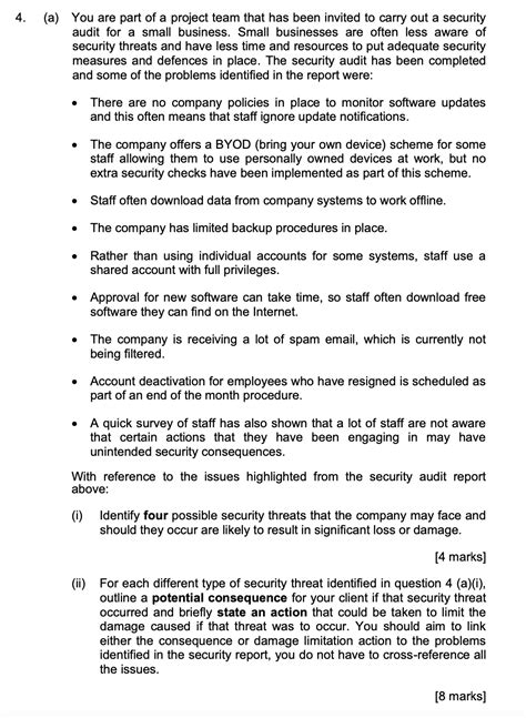 Solved A You Are Part Of A Project Team That Has Been Chegg Com