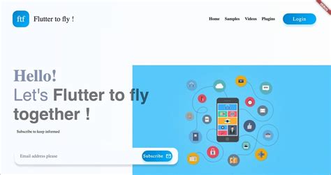 Designing Cross Platform Flutter Landing Page By Priyanka Tyagi Flutter Community Medium
